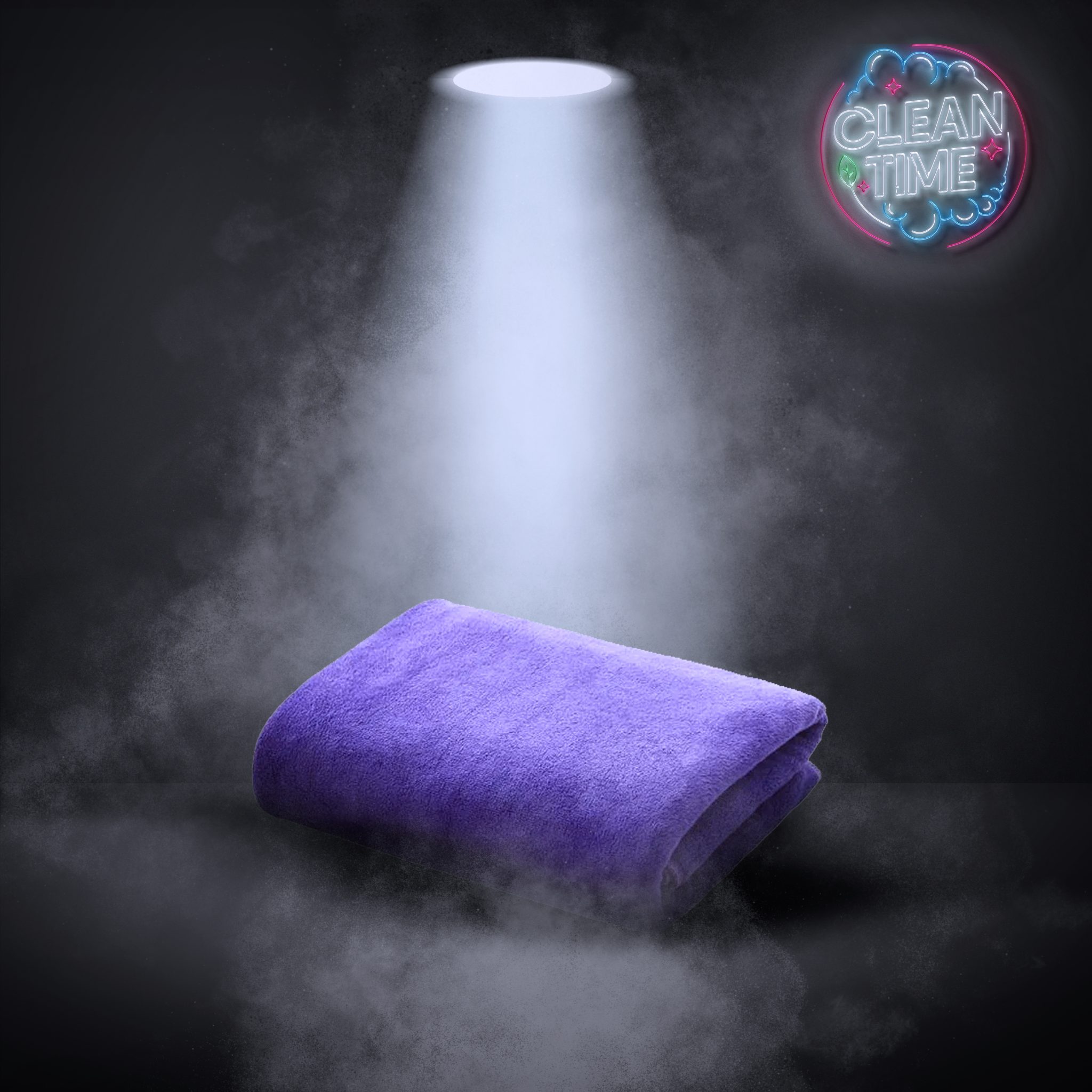 MICROFIBRE "La Cleanette" - 40*40CM - 400GSM - CLEAN TIME